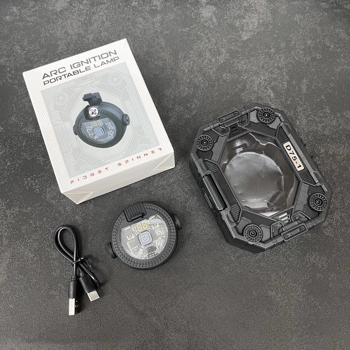 400mAh LED Flashlight Arc Windproof Rechargeable Lighter – Epic. Store