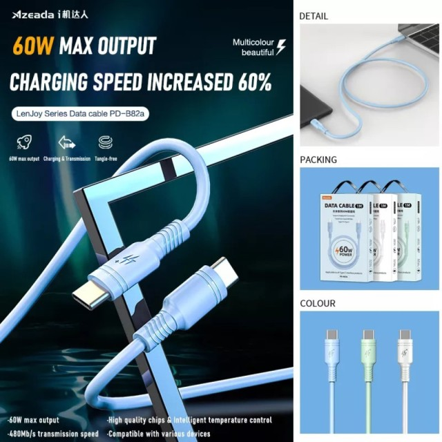 PRODA PD-B82a Azeada LenJoy Series Type-C 60W Data Cable – Epic. Store