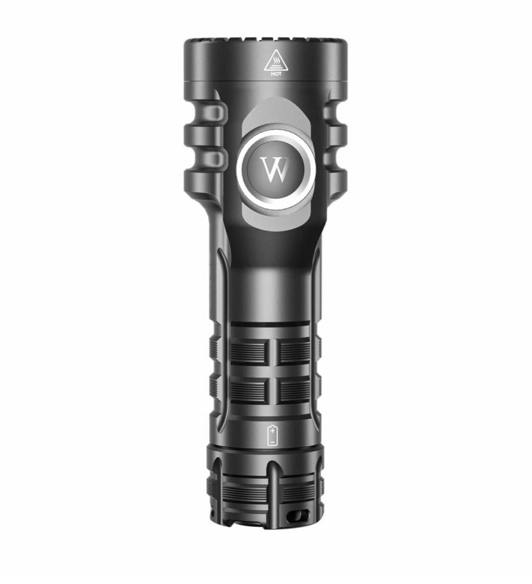 WUBEN E6 LED Flashlight EDC Small Steel Cannon Strong Flashlights | Bl ...