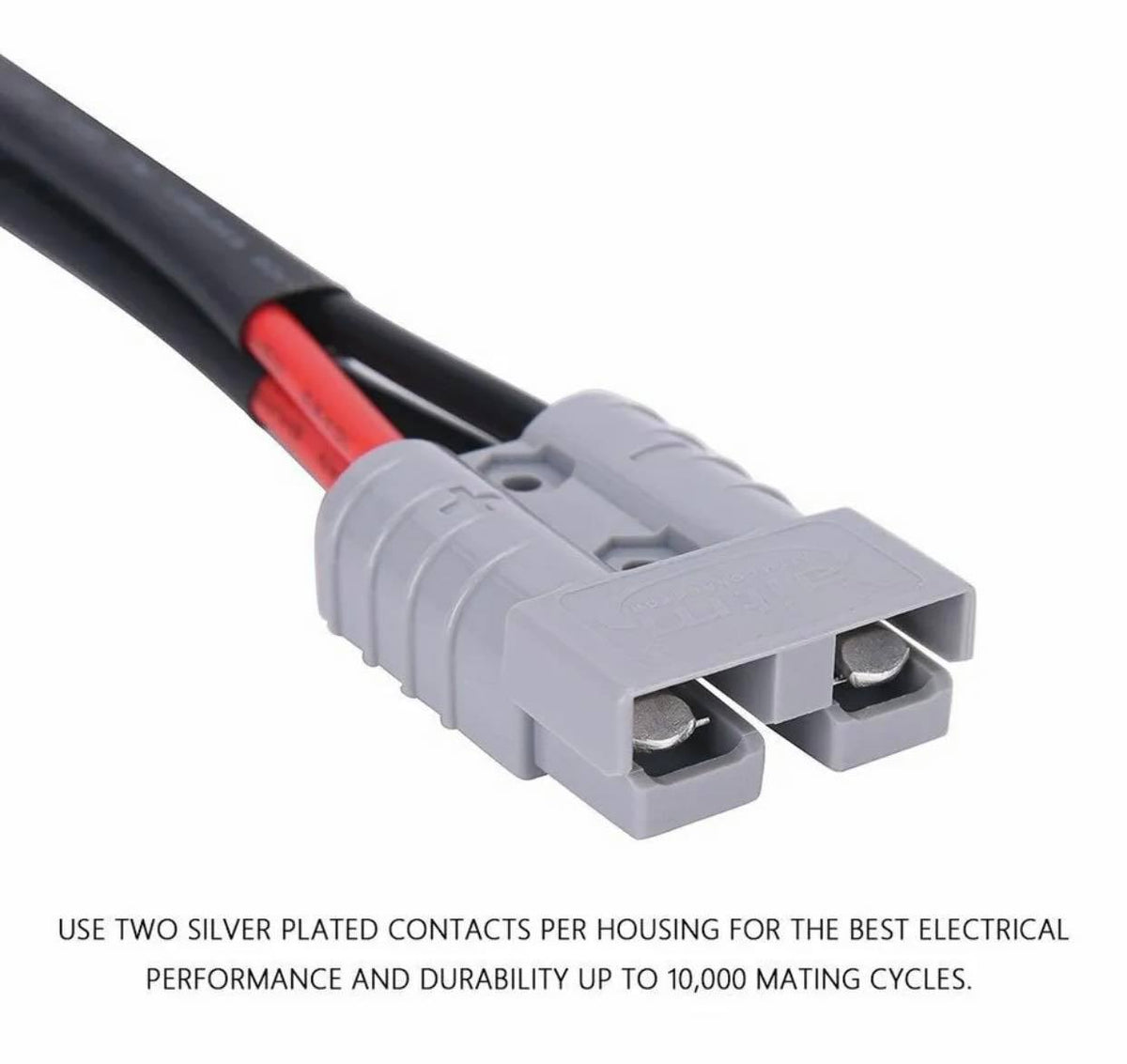 50 Amp Genuine Anderson Plug Connector Double Y Splitter Adaptor 6mm A ...