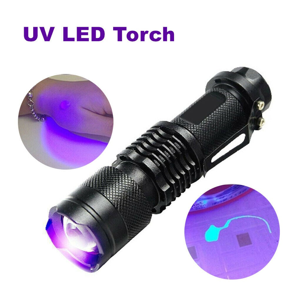 (UV) UltraViolet LED Pocket torch – Epic. Store